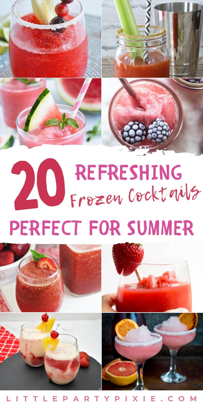 Blended Bliss: 20+ Frosty Cocktails That Beat the Summer Heat
