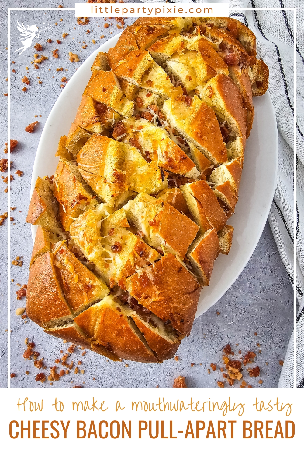 The Cheesy Bacon Bread That Will Steal the Show at Any Party!
