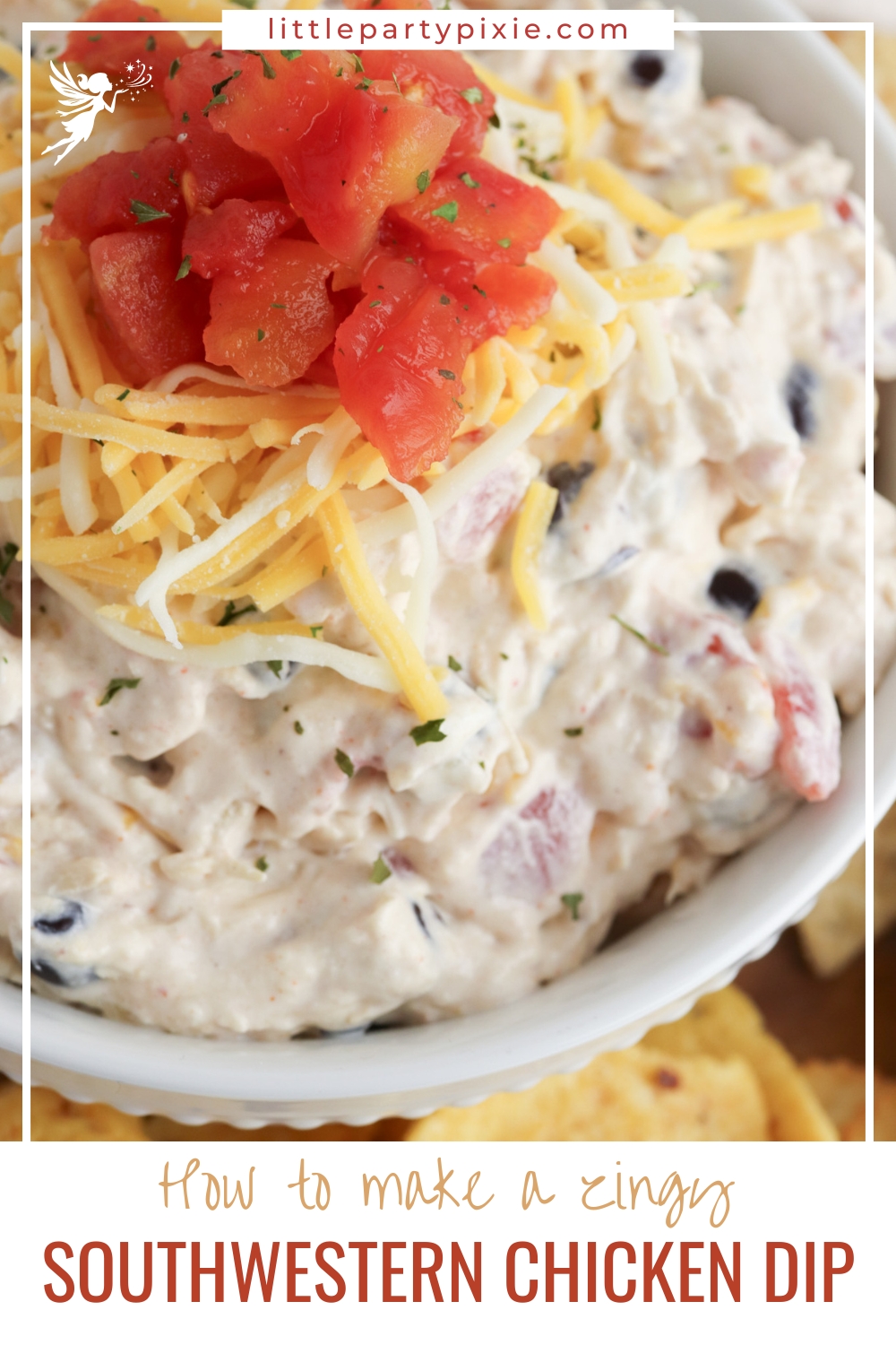 Warm Up with This Surprisingly Simple & Tasty Southwestern Chicken Dip