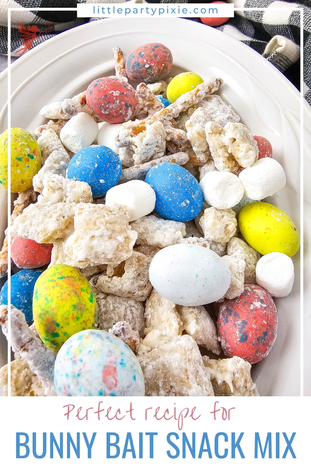 Easy Bunny Bait Snack Mix For Easter Parties