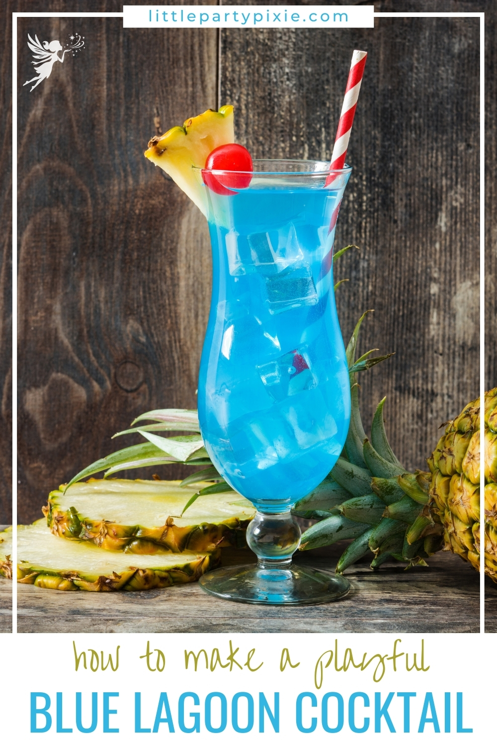 Brilliant Blue Lagoon Cocktail Recipe for Tropical Parties
