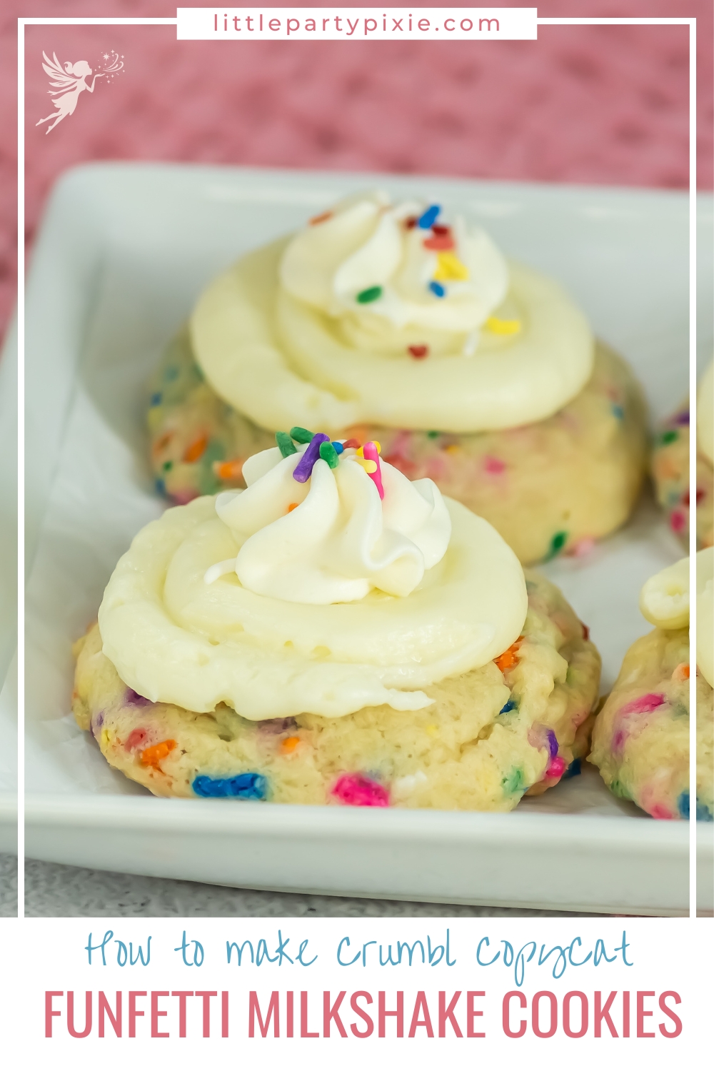 Colorful and Tasty Funfetti Milkshake Cookies Recipe Funfetti