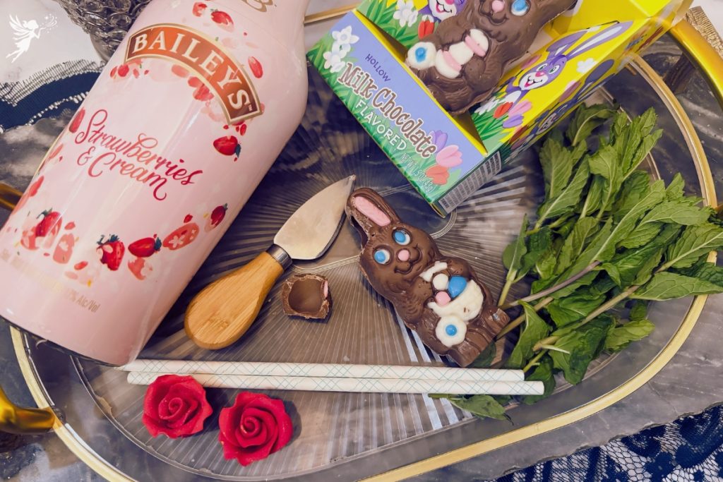 How to Make Adorable Chocolate Bunny Cocktails for your Easter Party