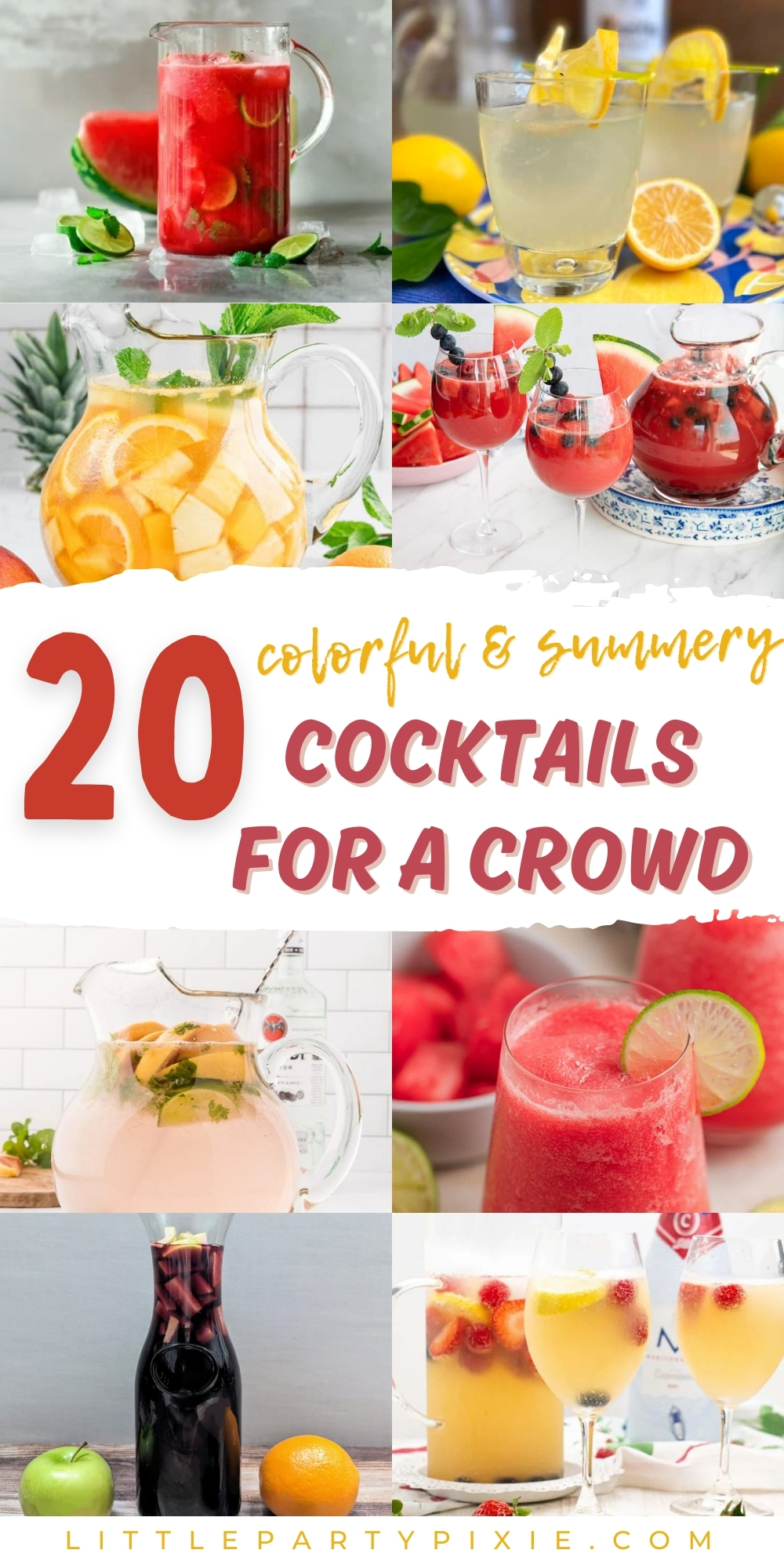Cocktails For A Crowd: Big-Batch Drinks Perfect for Summer Entertaining