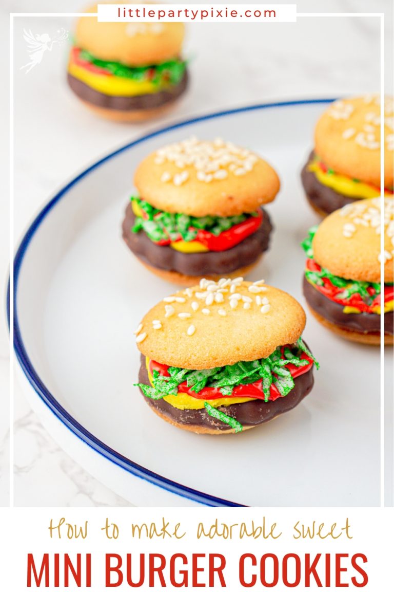 You Won't Believe These Adorable Mini Burgers Are Actually Cookies!