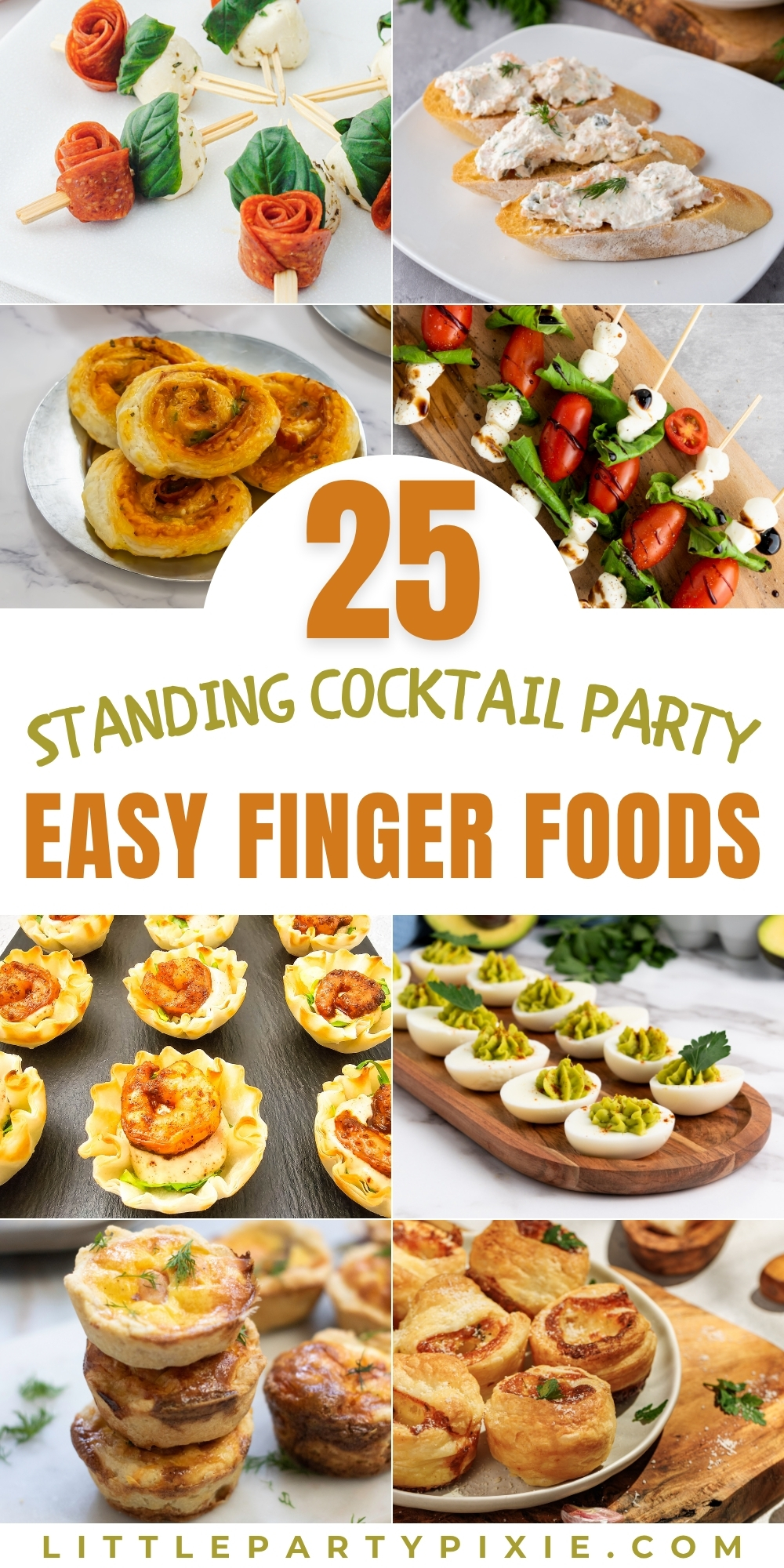 25 Easy and Elegant Finger Foods for Cocktail Parties