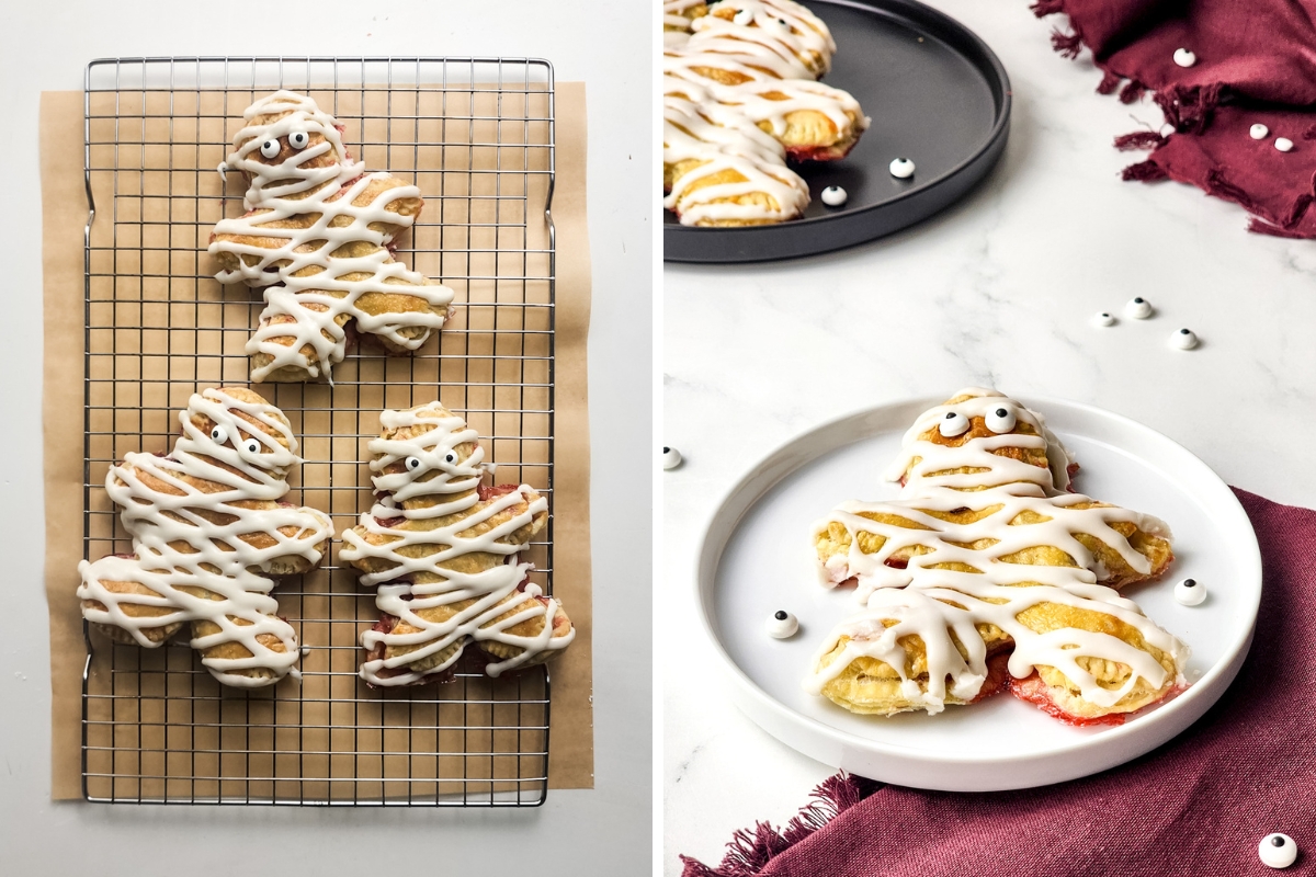 Spooky Sweet Homemade Mummy Pop Tarts Recipe