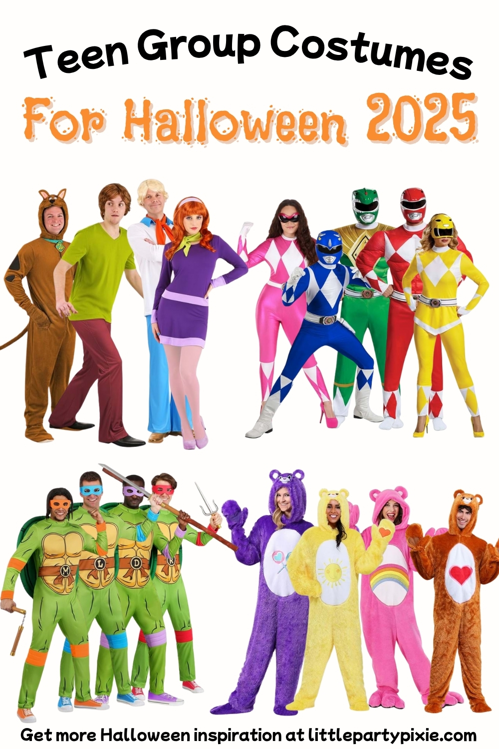 Teen Group Halloween Costumes That Are Absolutely Legendary