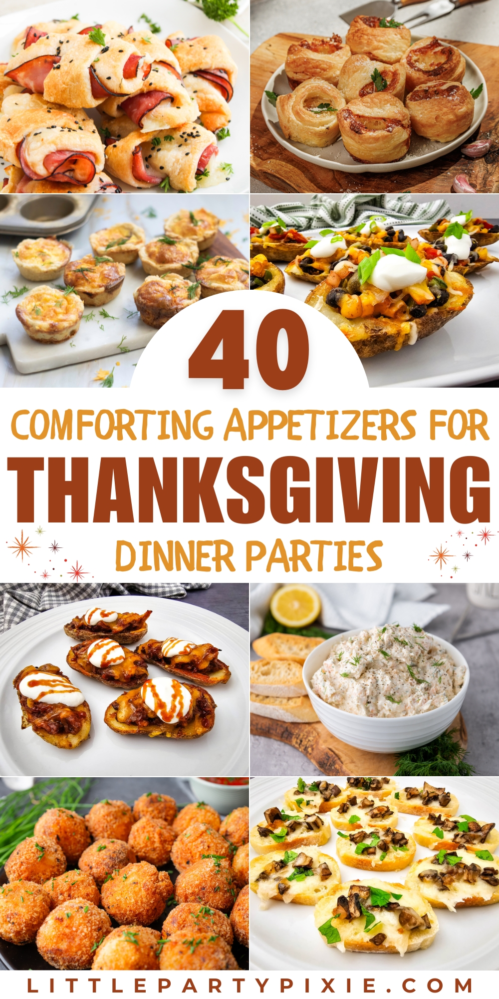 40+ Comforting Appetizers for Thanksgiving Dinner Parties & Get-Togethers