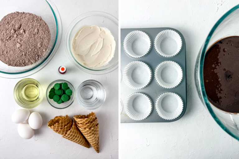 Adorable Spring-Inspired Carrot Top Cone Cupcakes